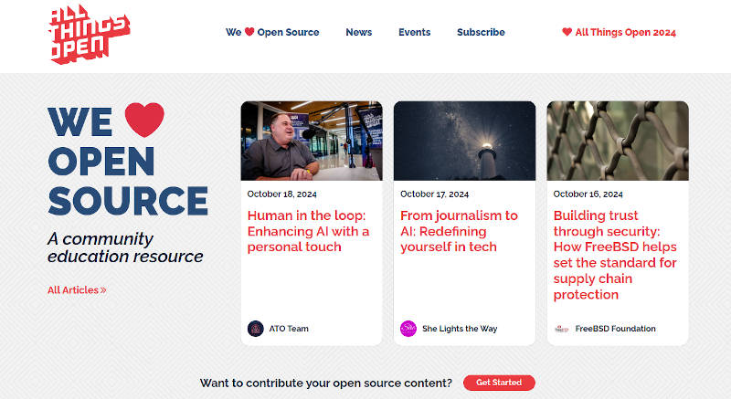 'All Things Open' Revives the OpenSource.com Community Abandoned by Red Hat - FOSS Force