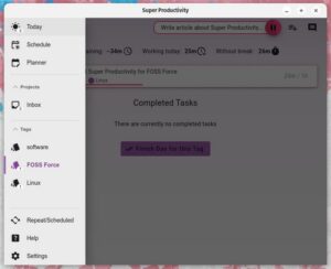 Super Productivity: Open Source Project Manager That Does It All - FOSS ...