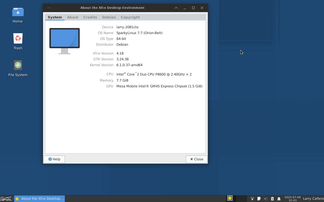 Sparky Linux: "Takes the Options Ball and Runs With It!" - FOSS Force